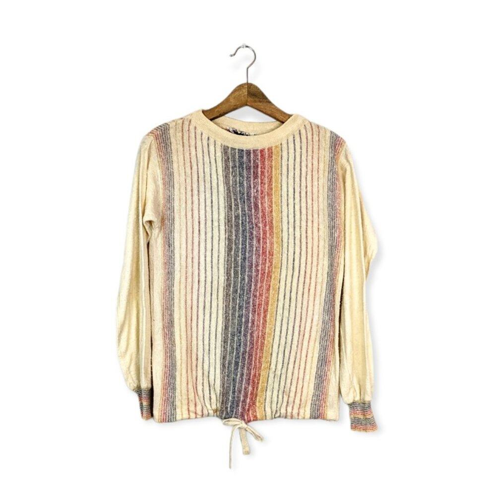 Vintage Rene Tener For Outlander Multicolored Striped… - Gem